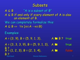 Chapter 2: The set theory in discrete mathematics.ppt