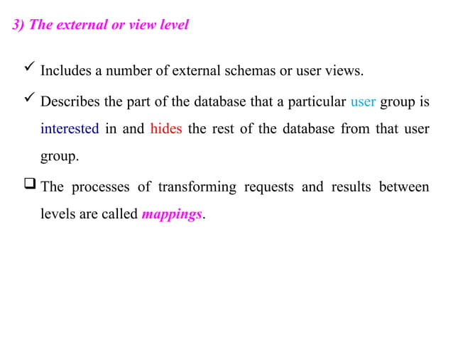 Chapter 2 Database Systems Architectures | PPT