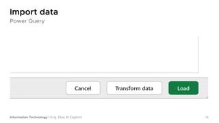 Information Technology - Excel Data Analysis | PPT