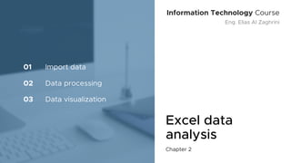 Information Technology - Excel Data Analysis | PPT
