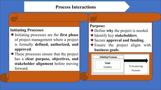 Information Technology Project Management Process Groups | PPT
