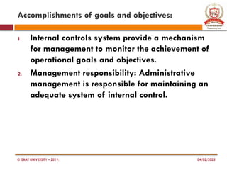 Chapter 2. What is Internal and External Controls. MPH 1201.pptx