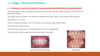 Chapter 2: Development of normal occlusion.pptx