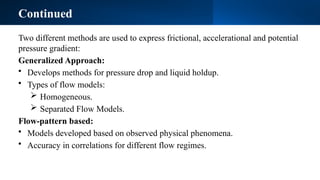 Historical review of multiphase flow in a pipeline | PPTX