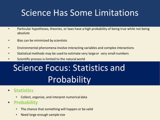 living in the environment, chapter 2, science | PDF