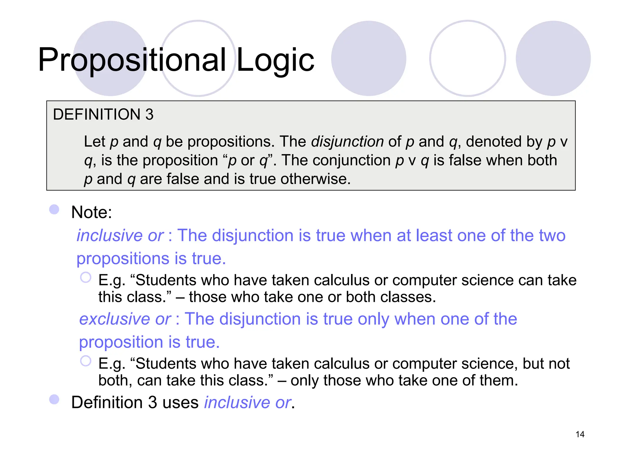 Propositional Logic and Predicate and their usecase | PPT