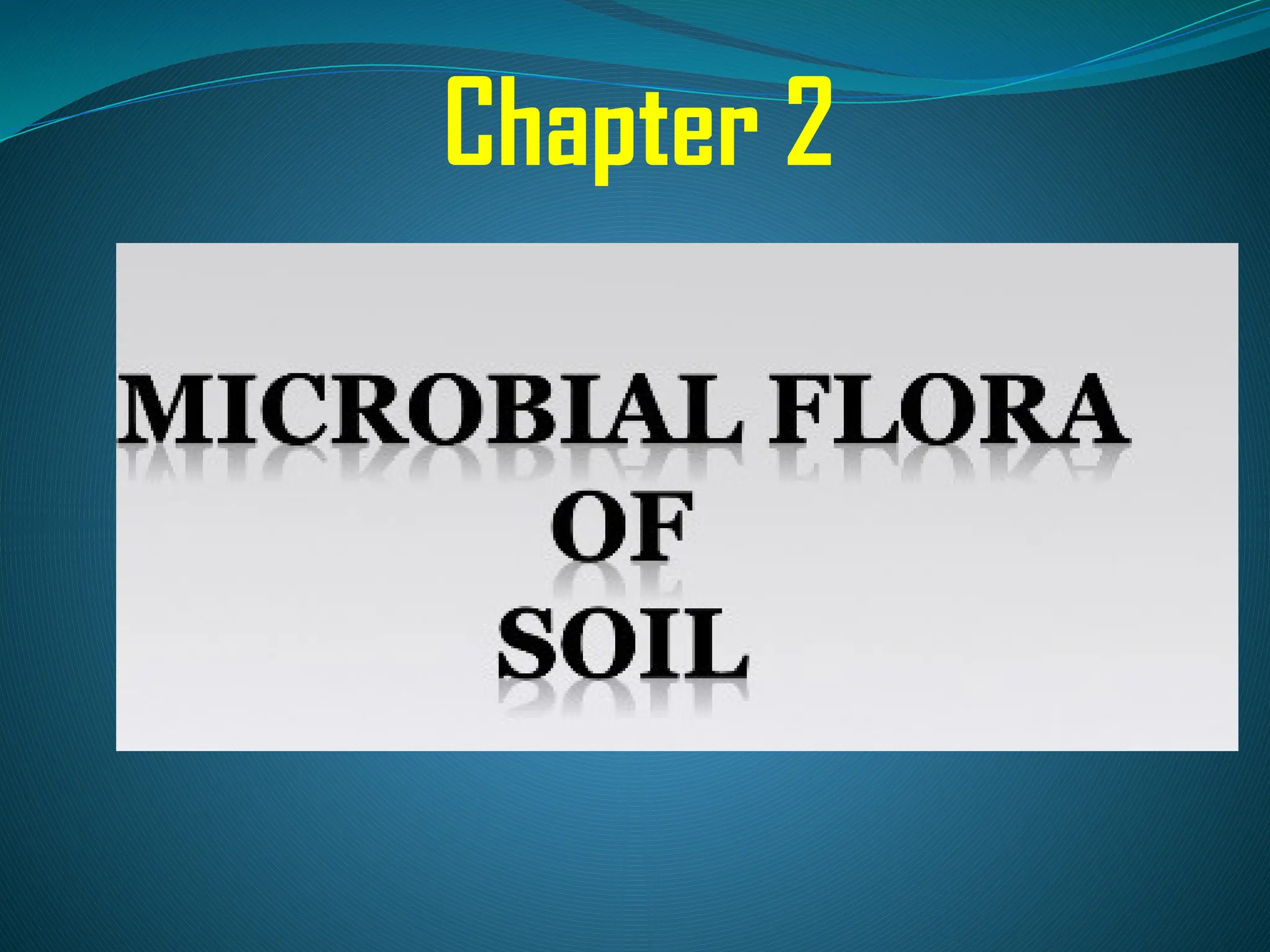 Soil Microbiology it it is branch of science dealing with study of soil ...