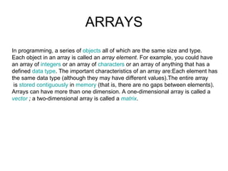 Chapter 2.2 data structures | PPT