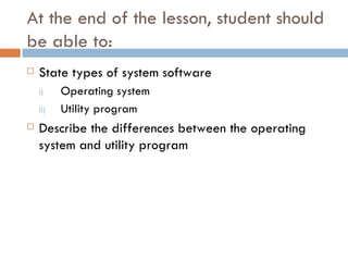 SYSTEM SOFTWARE | PPT