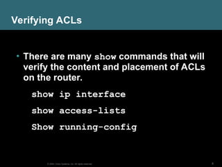 Chapter 2 - Access Control Lists (ACLs).ppt