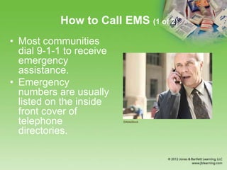 Chapter 2 Action at an Emergency | PPTX | First Aid | Injuries