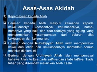 Chapter 2 akidah teras pembangunan muslim | PPT