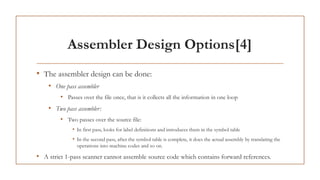 Assembler | PPT