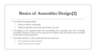 Assembler | PPT