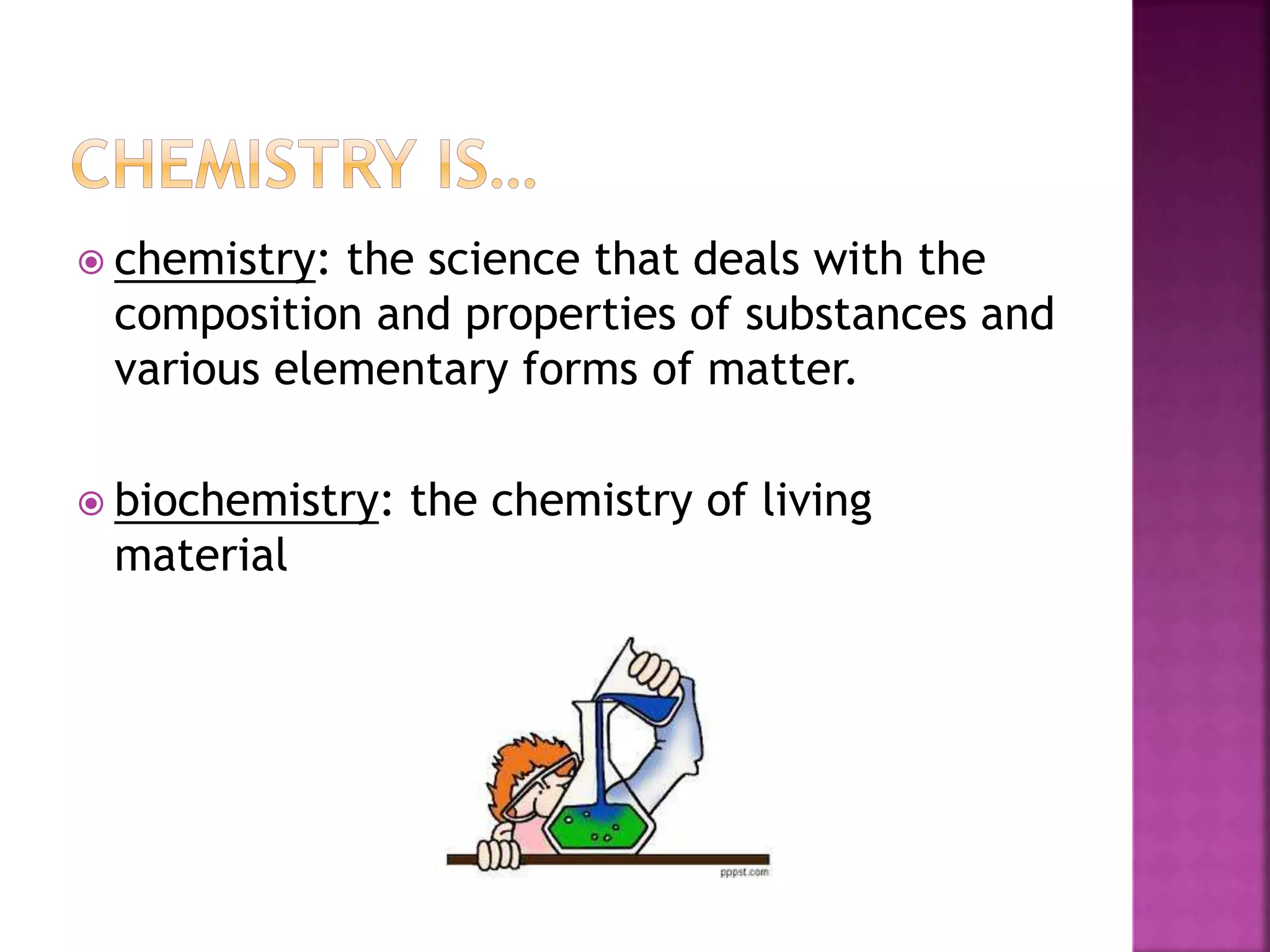 Basic Chemistry | PPTX | Chemistry | Science