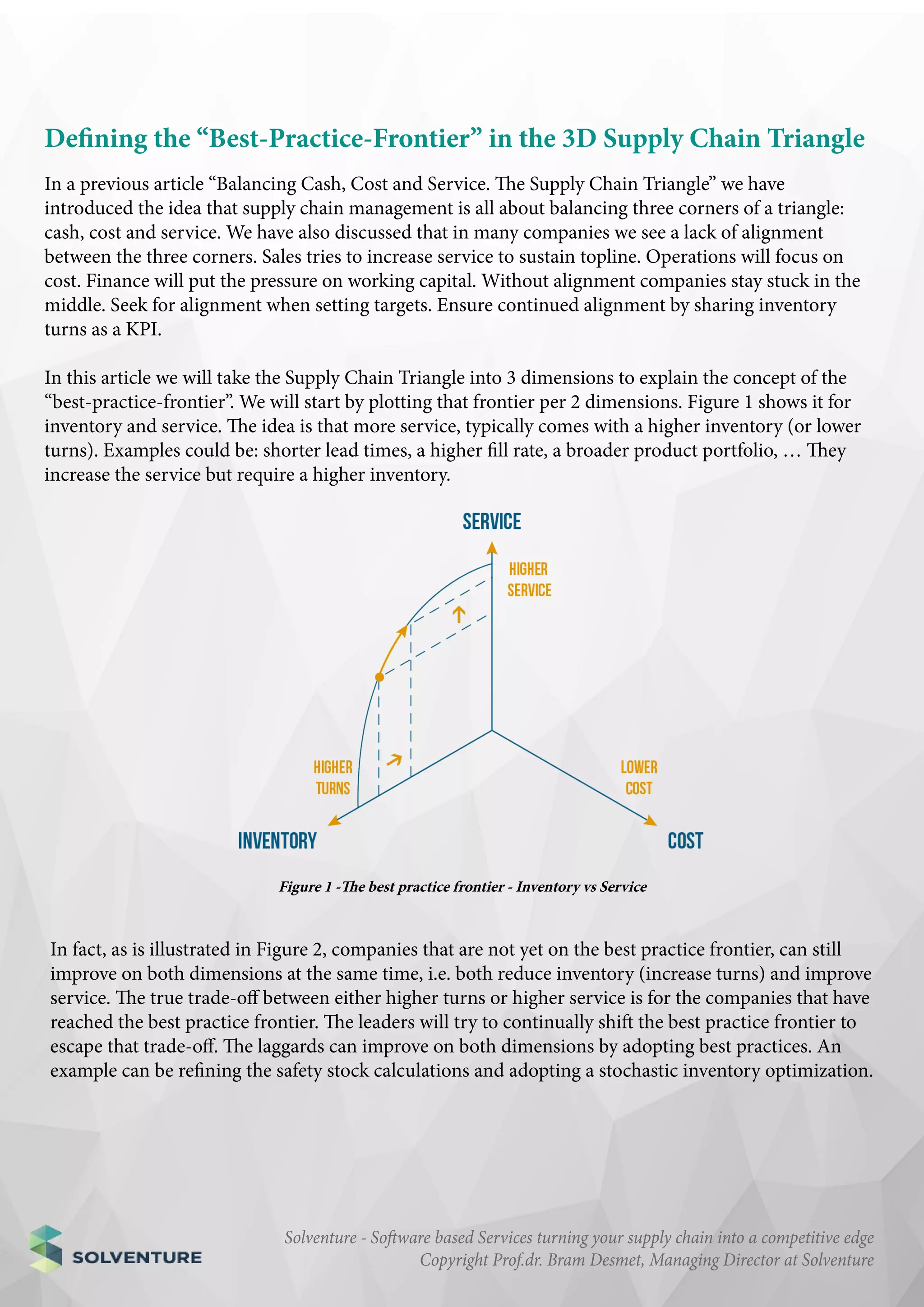 Chapter 2 - Benchmarking and the Best Practice Frontier in the Supply ...