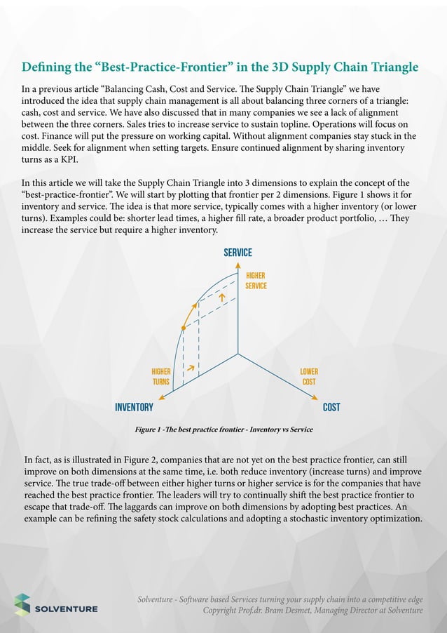 Chapter 2 - Benchmarking and the Best Practice Frontier in the Supply ...