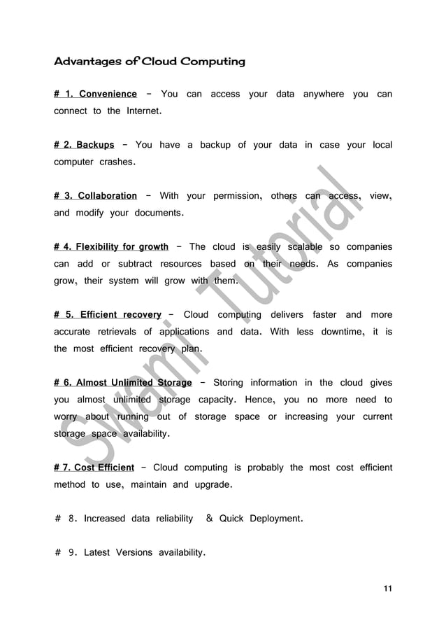 Cloud Computing | PDF