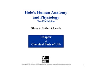 Chapter 2 Chemical Basis of Life | PDF