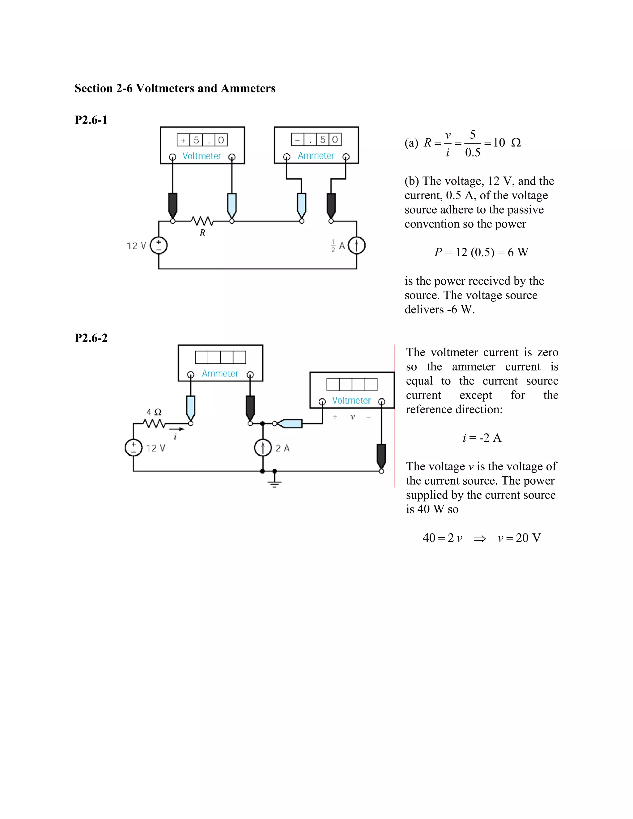 Chapter 2 circuit elements | PDF