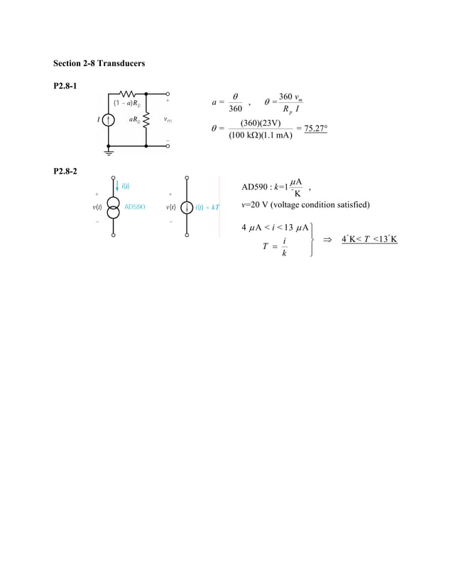 Chapter 2 circuit elements | PDF