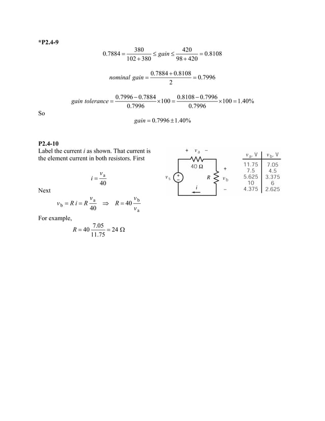 Chapter 2 circuit elements | PDF