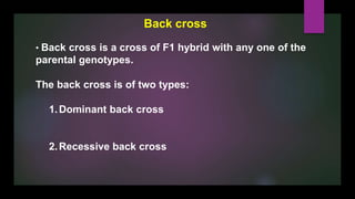 Chapter 2 classical genetics | PPTX