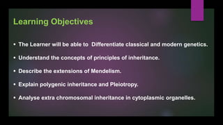 Chapter 2 classical genetics | PPTX