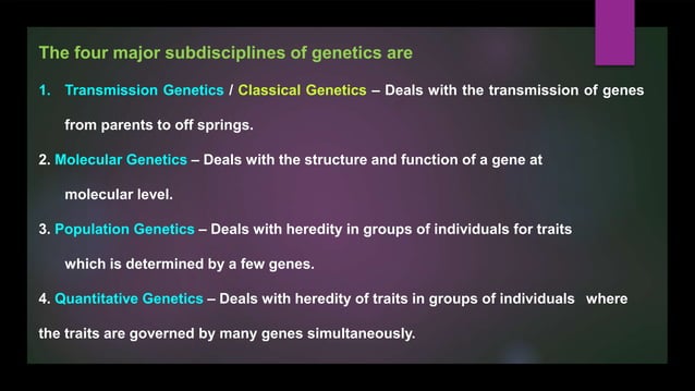 Chapter 2 classical genetics | PPTX | Gardening | Home & Garden