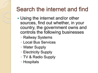 Chapter 2 classification of business | PPT