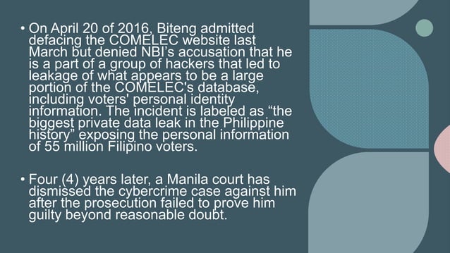 Chapter 2 - Computer Engineering and IT Laws.pptx | Crime & Harmful Acts to Individuals, Society ...