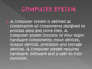 Chapter 2 computer system | PPTX