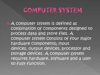 Chapter 2 computer system | PPT