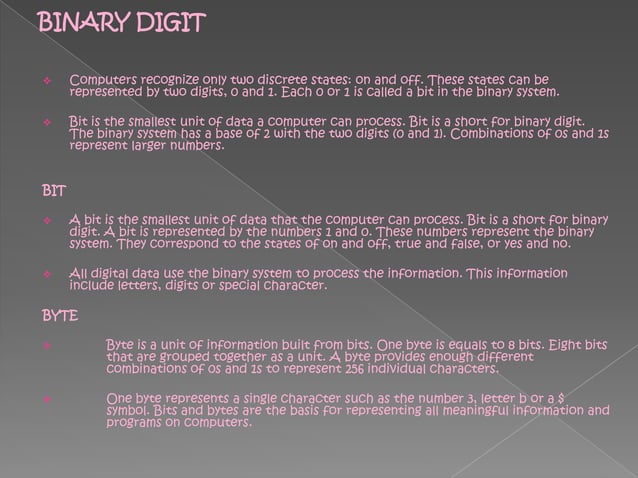 Chapter 2 computer system | PPT