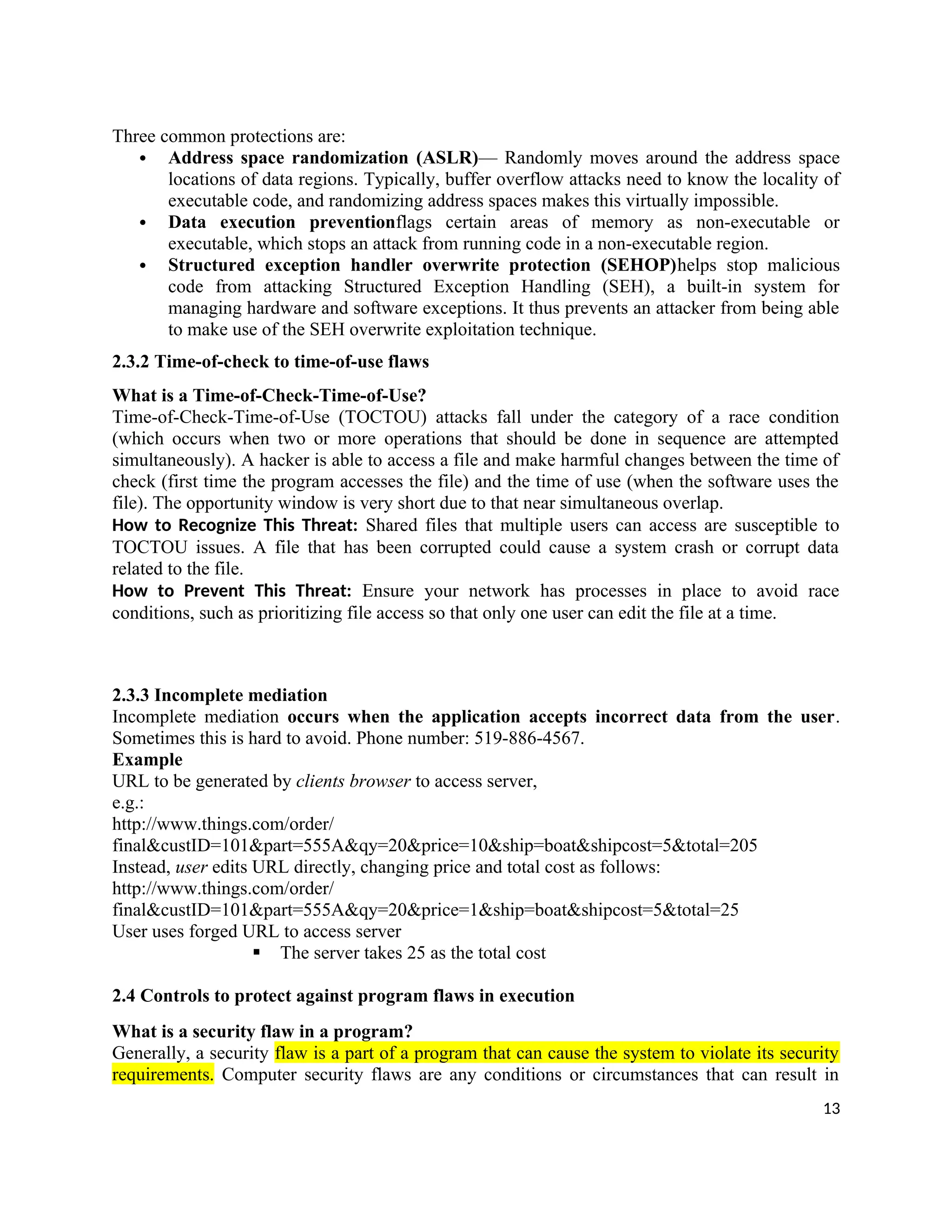 Chapter 2- Computer Threat.docChapter 2- Computer Threat.doc