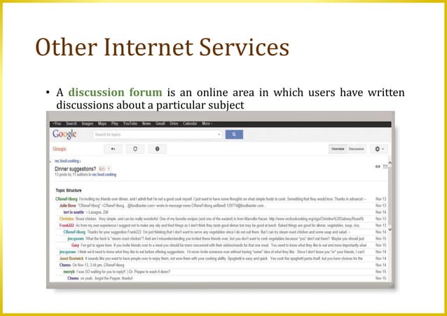 Chapter 2 - Connecting and Communicating Online.pptx | Internet | Computing