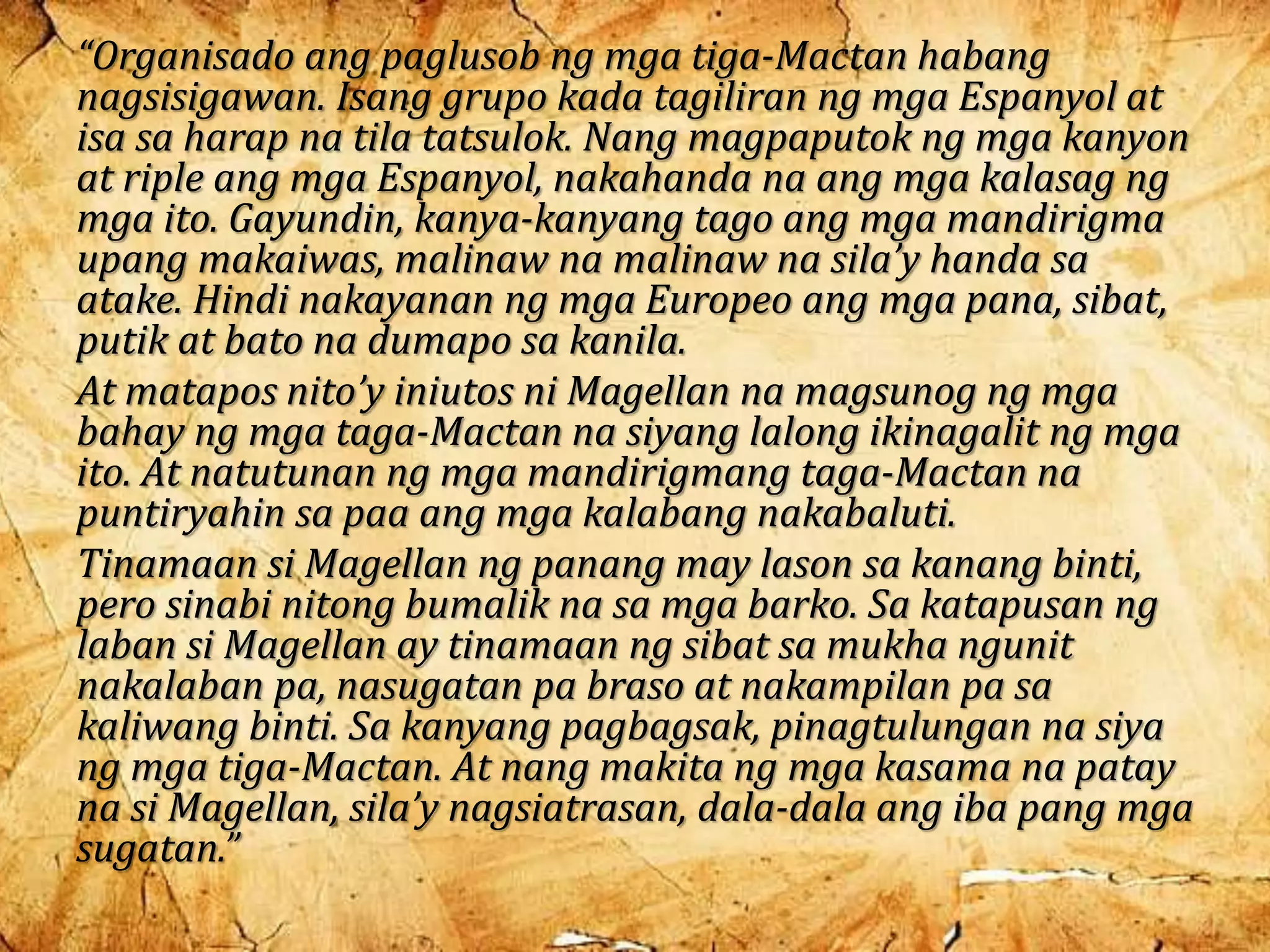 Readings in Philippine History Chapter 2: Content and Contextual ...