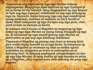 Readings in Philippine History Chapter 2: Content and Contextual ...