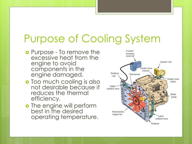 Chapter 2 cooling system | PPTX