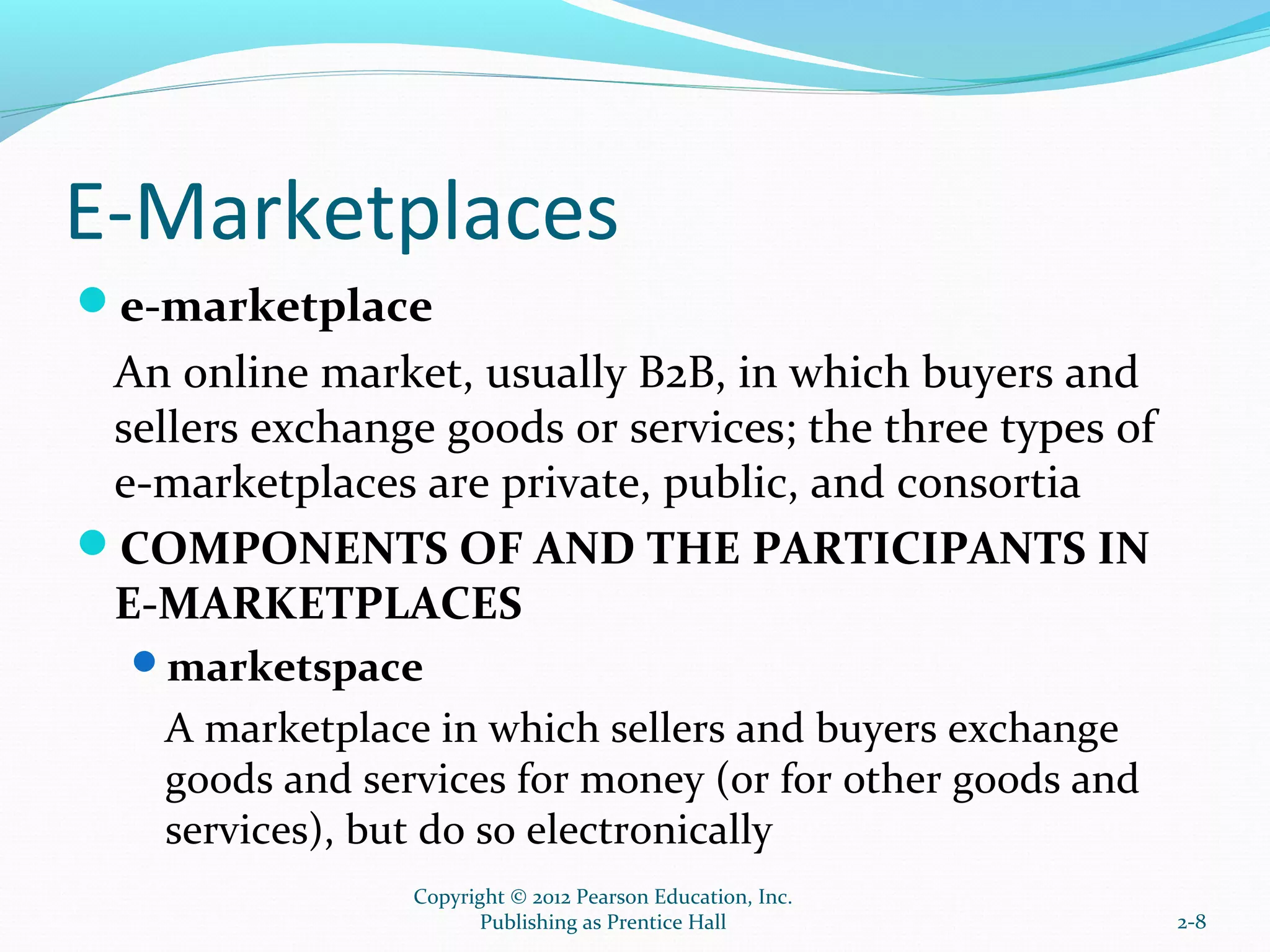 Chapter 2 / E-Commerce: Mechanisms, Infrastructures, and Tools ...