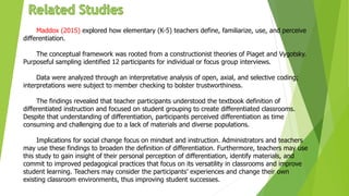 DESIGN HEARING ON DIFFERENTIATED INSTRUCTION CHAPTER 2 | PPTX