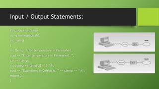C++ programming basics | PPT