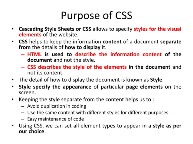 Std 12 Computer Chapter 2 Cascading Style Sheets And Javascriptpart 1 4480