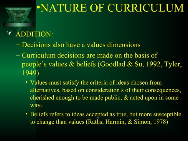 Chapter 2 curriculum decision making (complete) | PPT