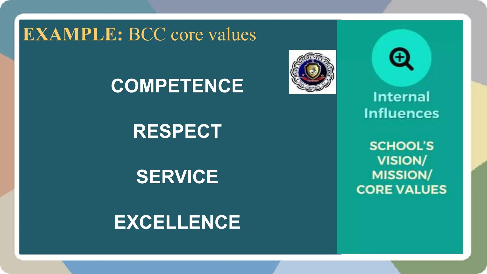 Chapter 2- Curriculum Influences (Students, Mission, Vision and Goals).pptx
