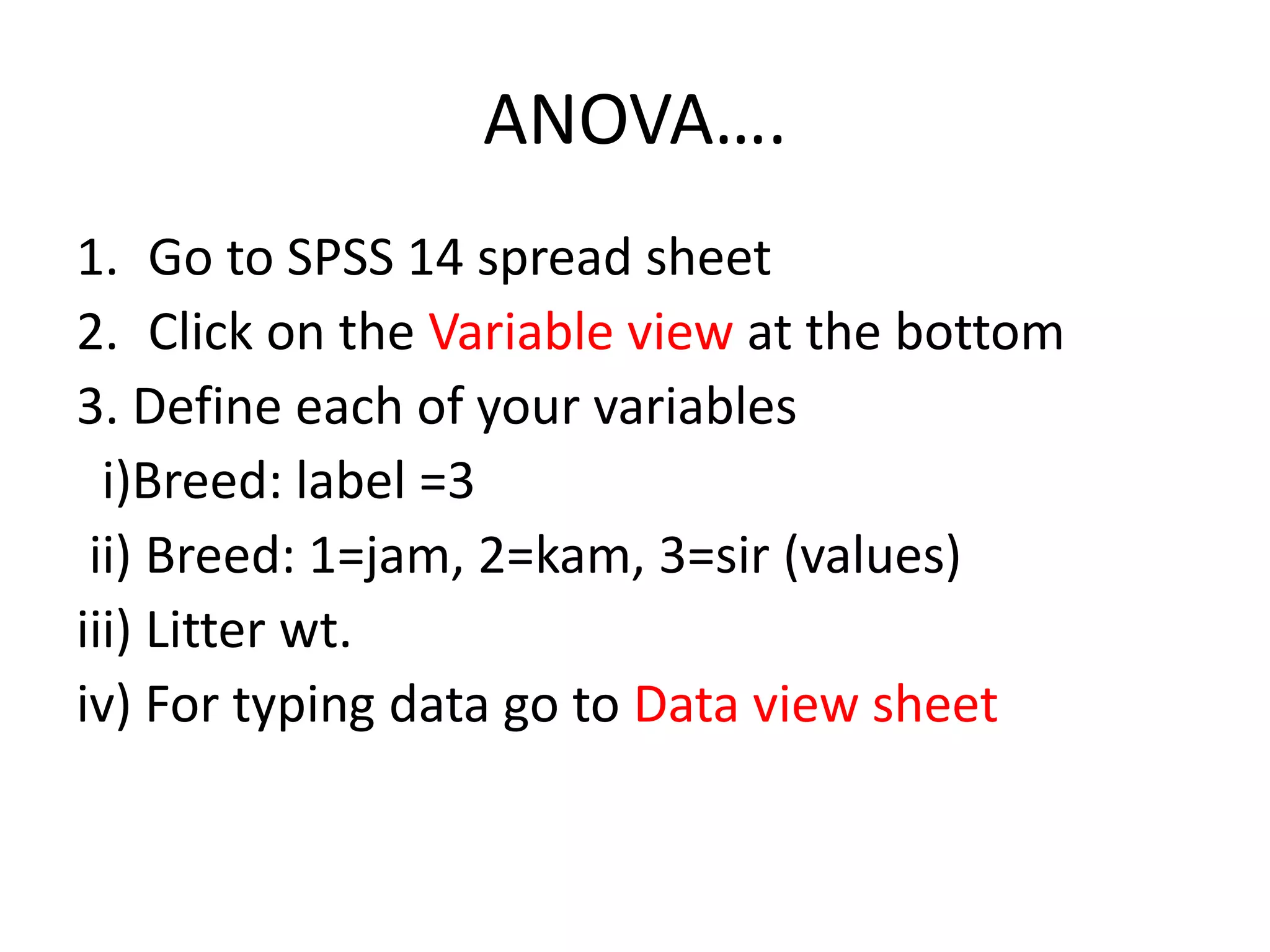 Chapter 2 data analysis - practical | PPTX