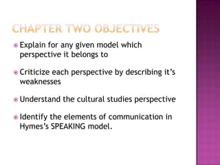 Chapter 2 definitions, models & perspectives | PPTX