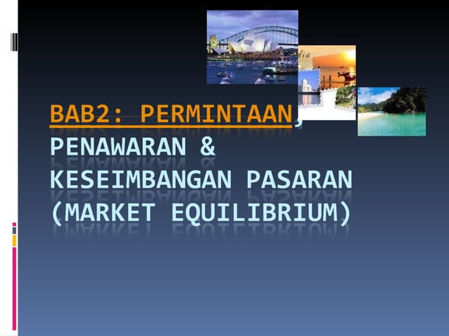 Chapter 2 demand, supply & market equilibrium | PPT | Economy ...