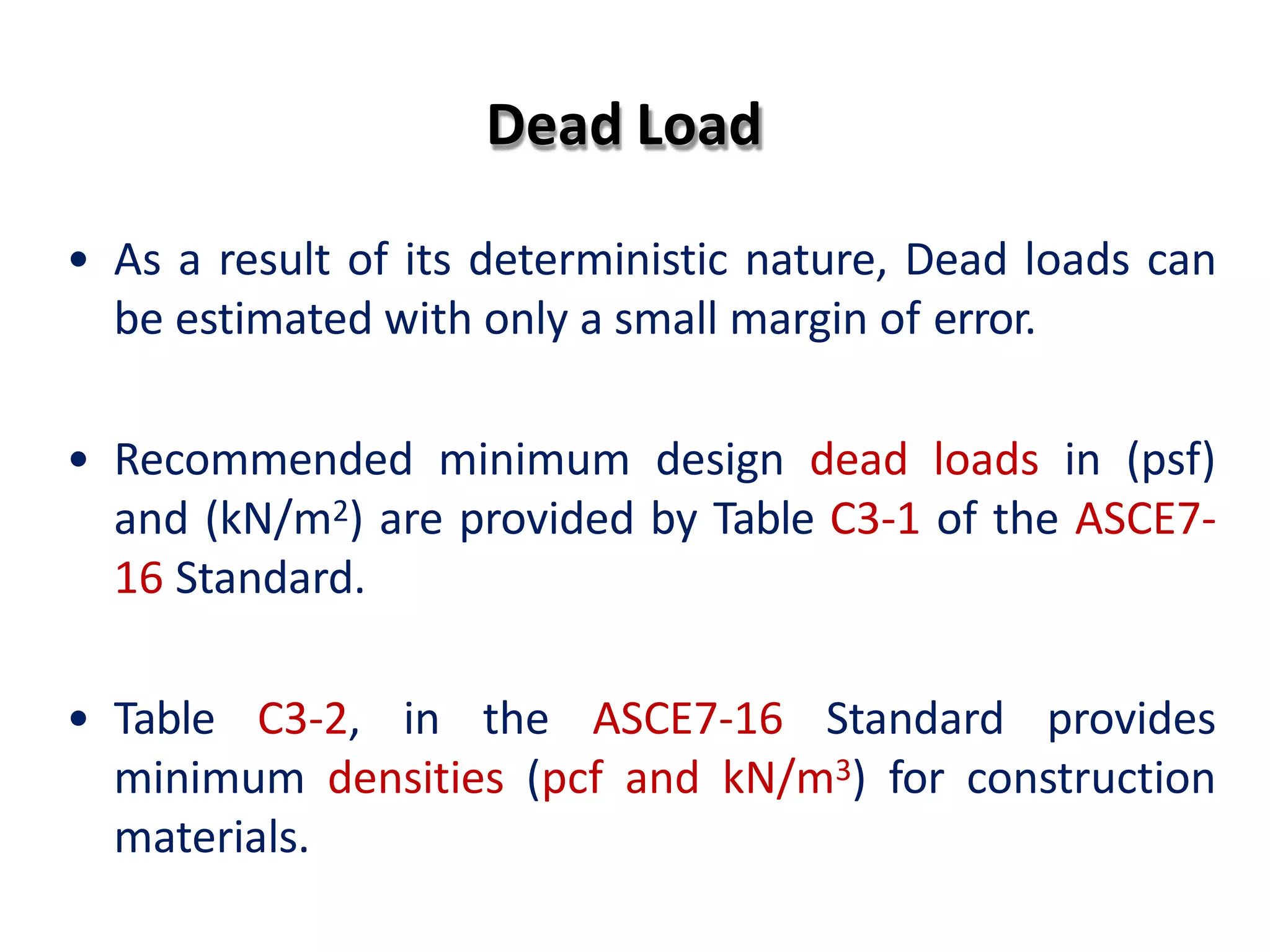 Chapter 2 design loads(3) | PPTX