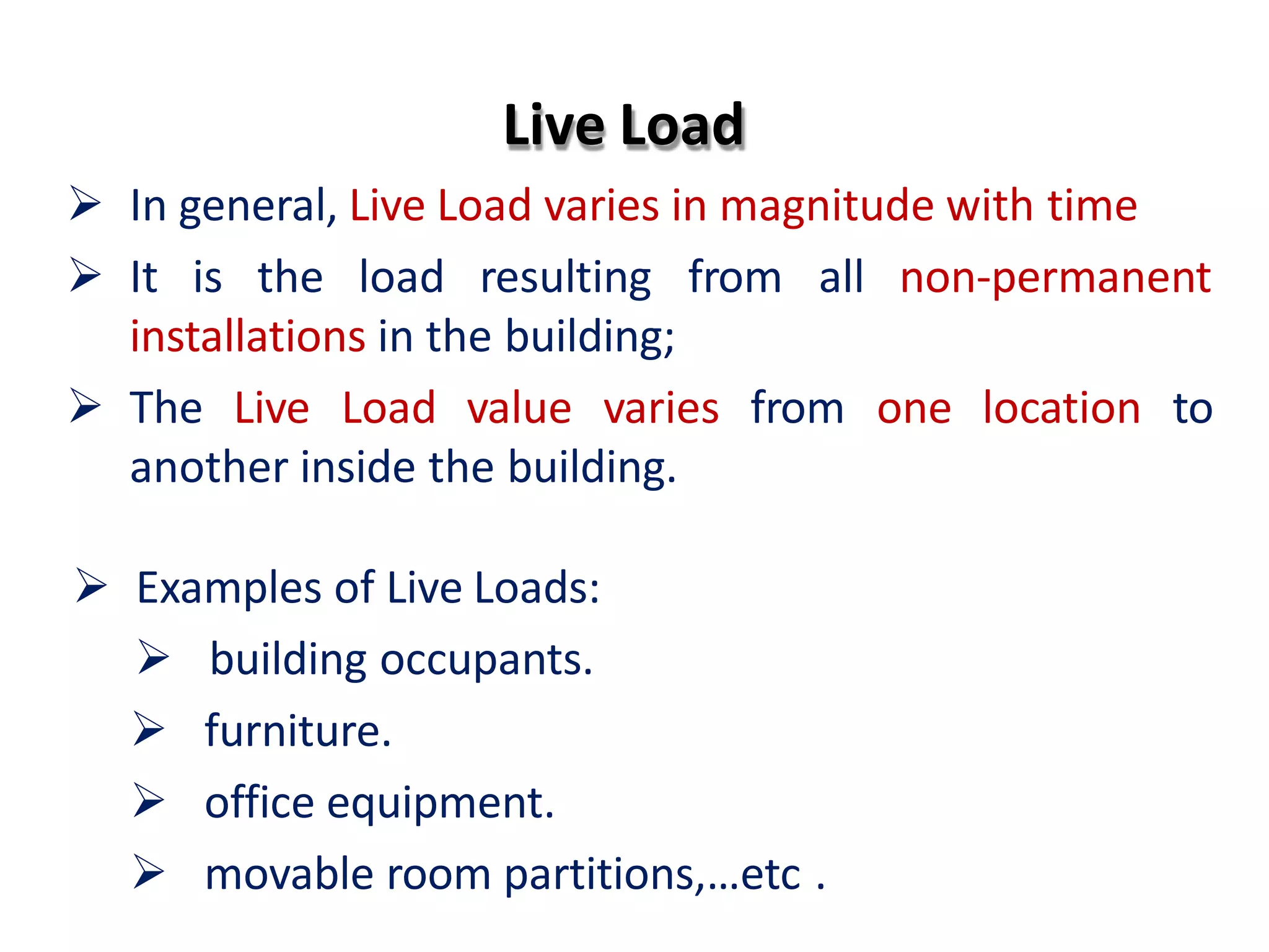 Chapter 2 design loads(3) | PPTX